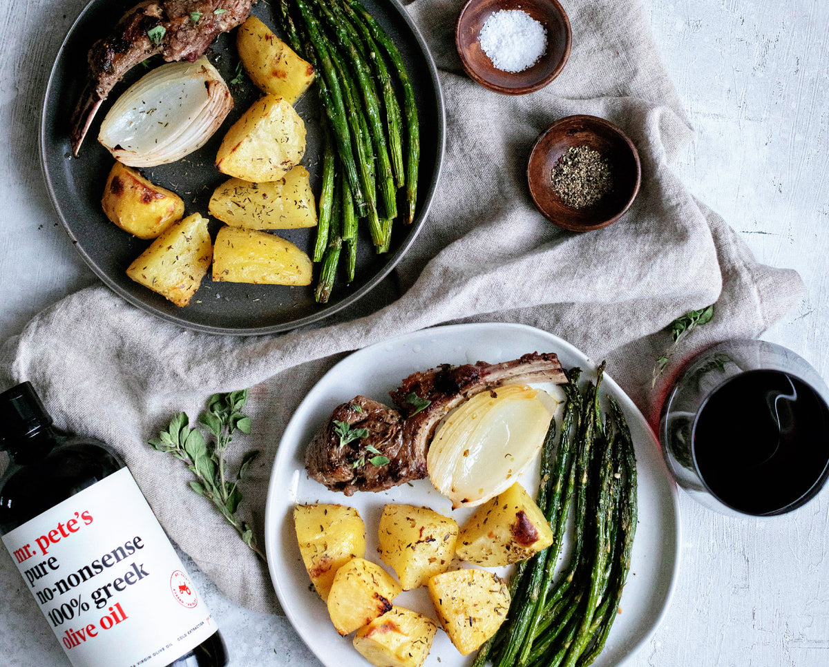 100% greek lemon potatoes – mr. pete's 100% Greek olive oil