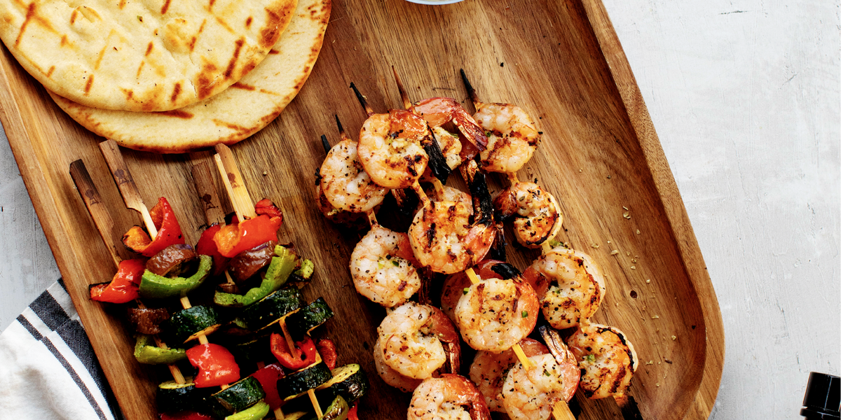 100% greek grilled shrimp and veggies – mr. pete's 100% Greek olive oil